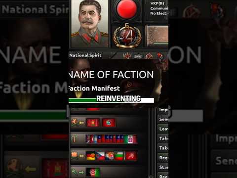 We are REINVENTING FACTION DYNAMICS | HOI4