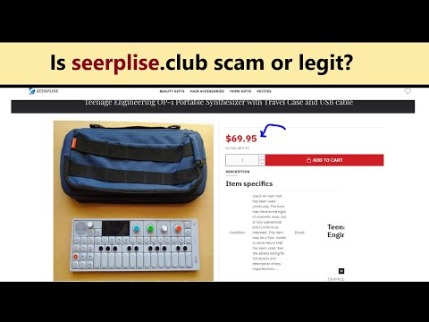 Seerplise - reviews! Is seerplise.club scam or legit website selling OP-1 for about 70$?