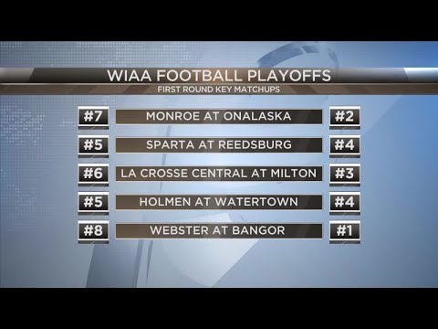 WIAA football playoff brackets are out
