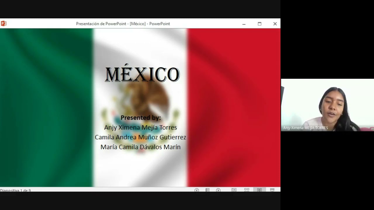 presentación México. actividad final inglés