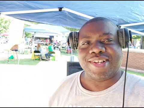 DJing national night out at McKinley Elementary in Erie, PA