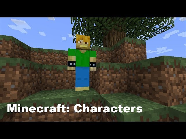 Minecraft: Custom Characters Minecraft Map