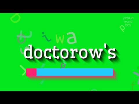 How to say "doctorow's"! (High Quality Voices)