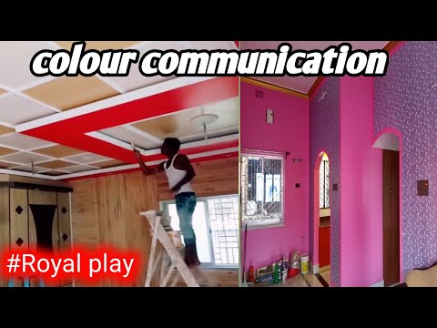 interior wall painting and royal play , texture, wallpaper, HD wallpaper #Wall painting #texture