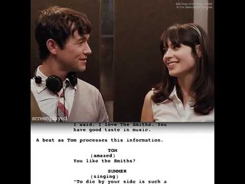 “Screenplay from “500 Days of Summer” 2009 🎞🎥 Director Marc Webb Screenplay Scott Neustadter an