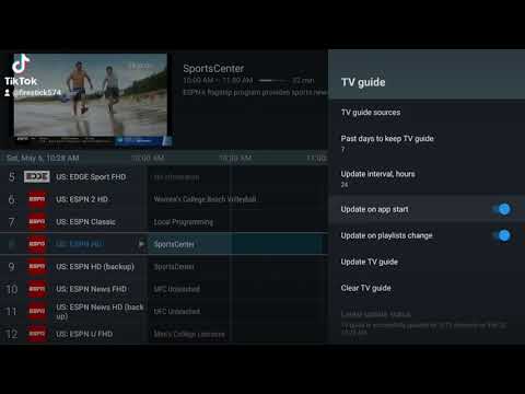 update tv guide