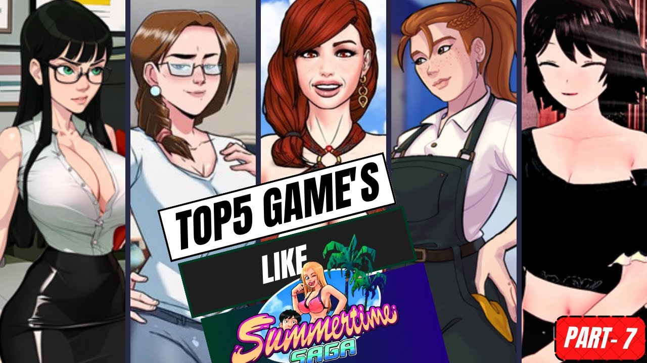 Top 5 Games like summertime saga | part  | #summertimesaga #Divineheel #Redbrim #Academy34