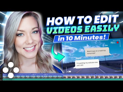 How to Edit Videos EASILY with Movavi Video Editor 🎬(Video Editing Tutorial for Beginners)