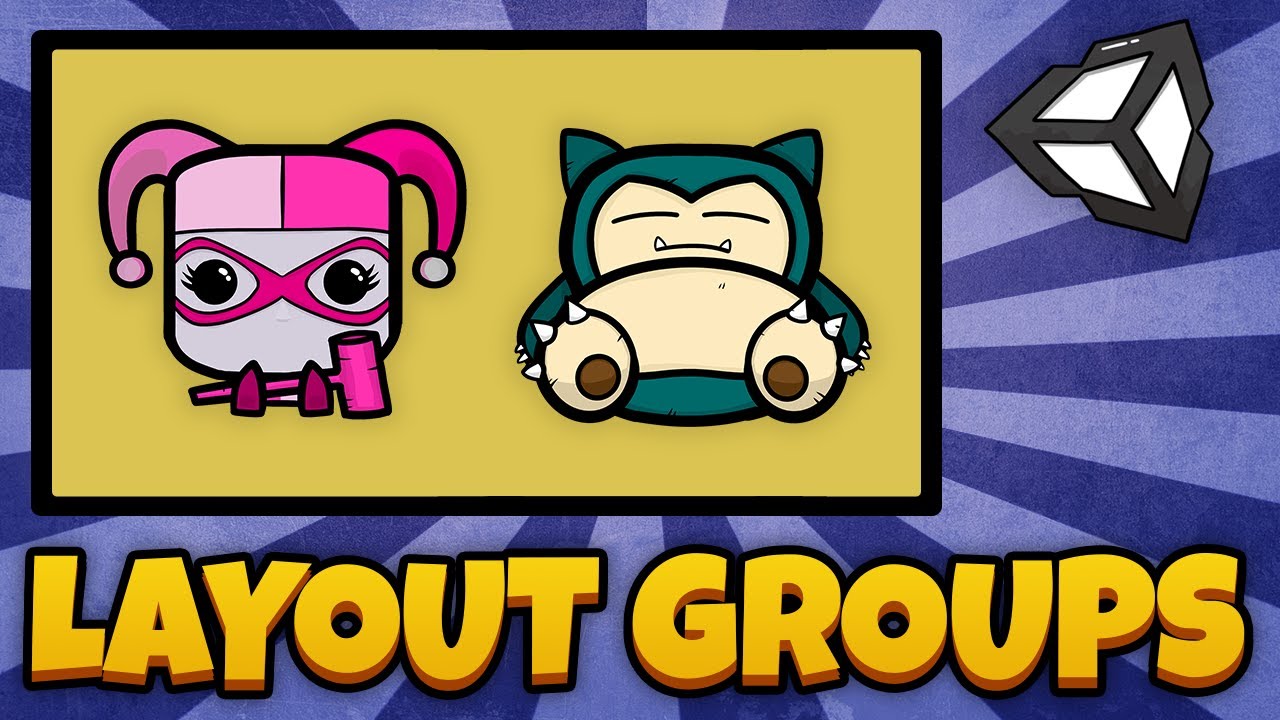 How to use Layout Groups in Unity