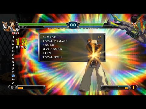 KOF XIII : Kim HD Practical Combos