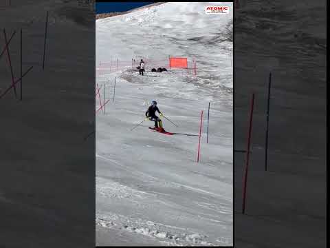 Mikaela Shiffrin 🇺🇸 - SL training at Mammoth Mountain, Califormia, July 31, 2023 #sheskis @atomic