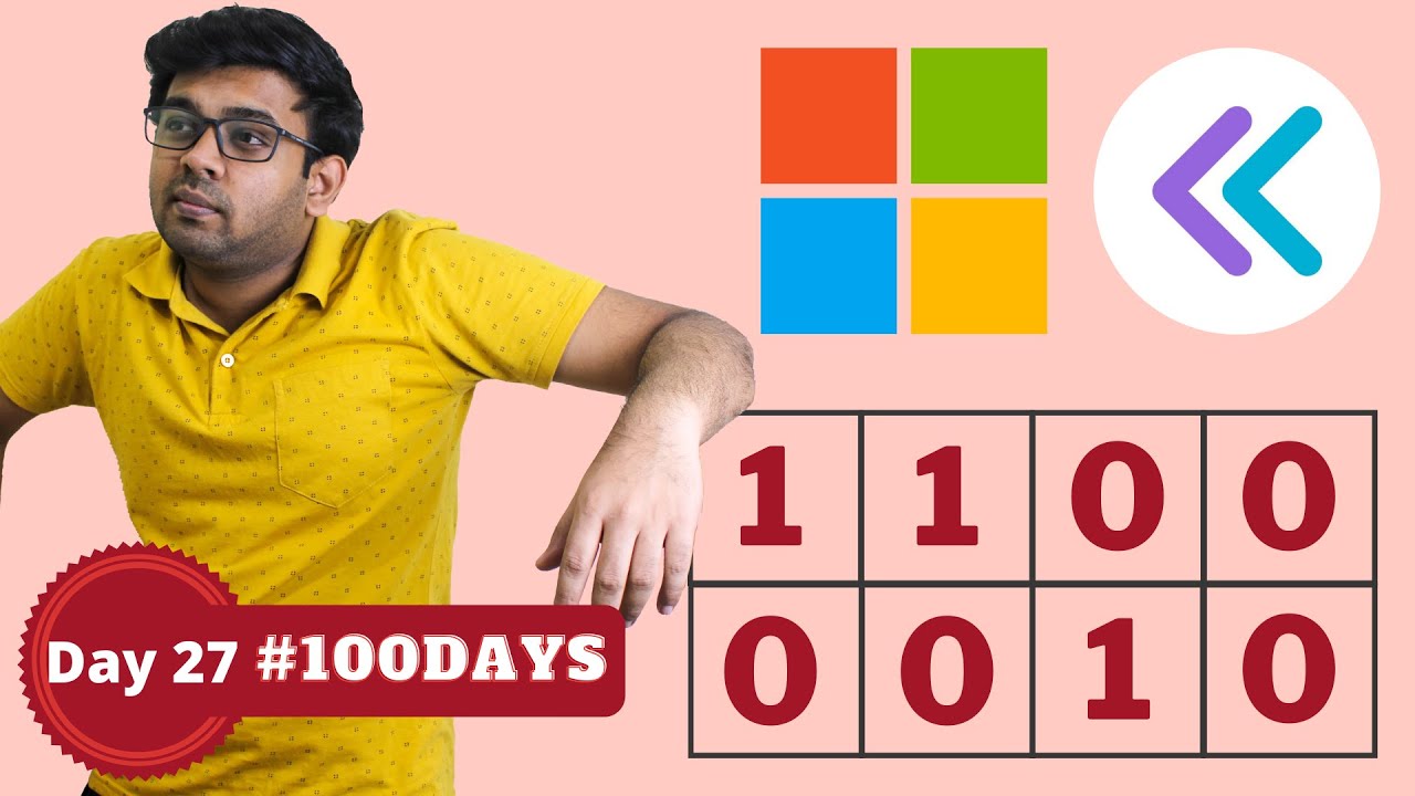 Microsoft Interview Question | Boolean Matrix  |#100DaysOfCode | code io English