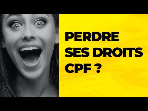 Perdre ses droits et remise à 0 du compte CPF - Ce qu'il faut savoir