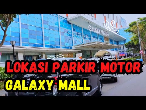Pintu Masuk Parkir Motor di Galazy Mall 3 Surabaya