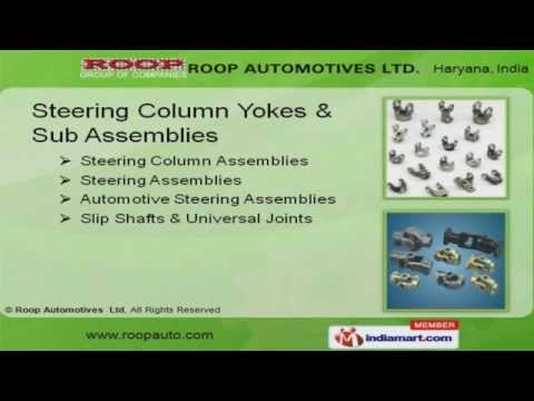 Manufacturer of Commercial Steering Systems & Steering Column Sub ...