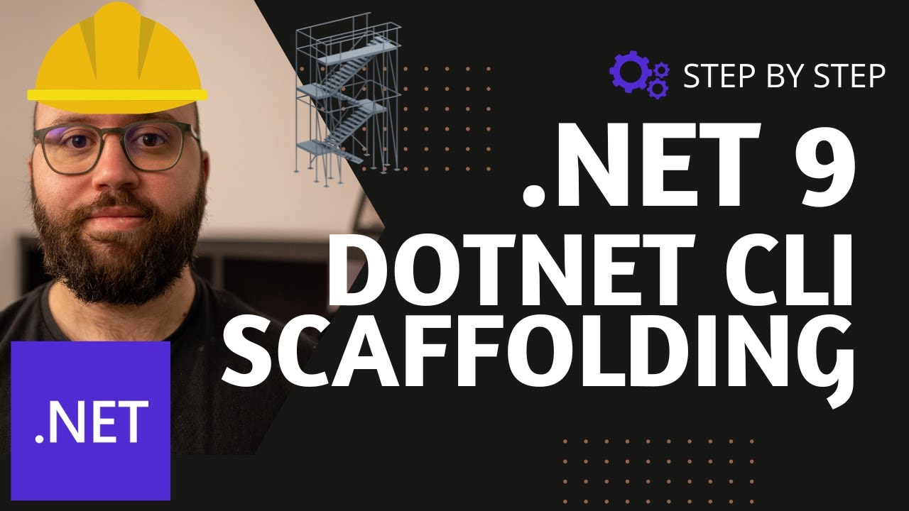 .NET 9 🚀 💥 - dotnet CLI scaffolding
