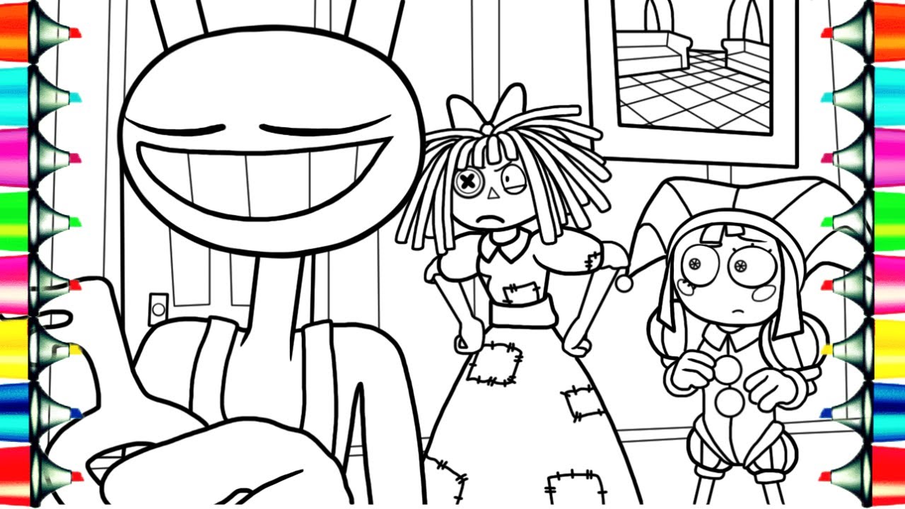 The Amazing Digital Circus Pilot / Jax opens Kaufmo's room / New Coloring Pages / NCS Music
