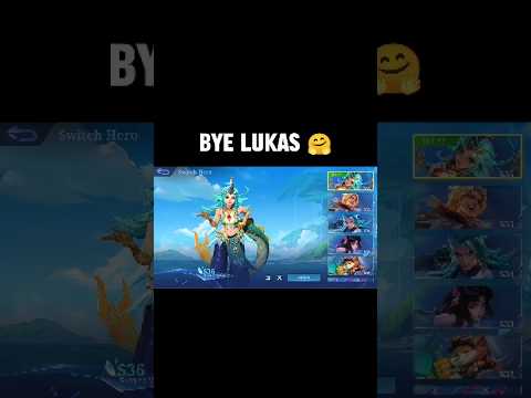 Bye Lukas 🤗 #mlbb #shorts #kalea