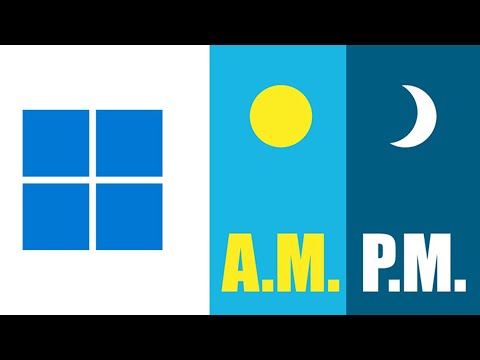 How To Set AM/PM Time in Windows 7/8/10/11