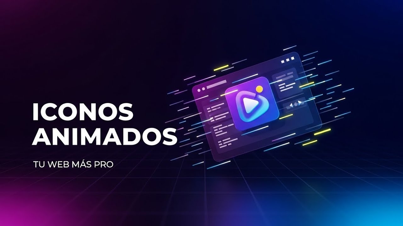 La MEJOR librería de ICONOS ANIMADOS para tus WEBS 🔥