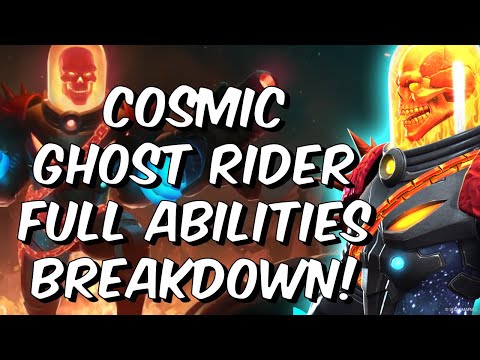 Cosmic Ghost Rider Full Abilities Breakdown — Marvel Contest of Champions