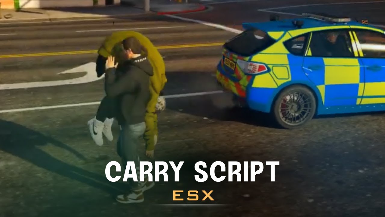 ESX Carry Script | Realistic Carry Animation for FiveM Roleplay Servers - FiveM Script - ESX Scripts