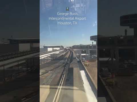 George Bush Intercontinental Airport (IAH) Houston, TX #shortvideo #airport #trian #travel