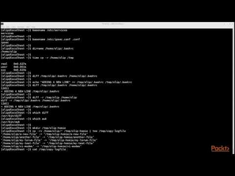 Learn Fundamentals of Linux Working with Command Line | packtpub com - Mind Luster