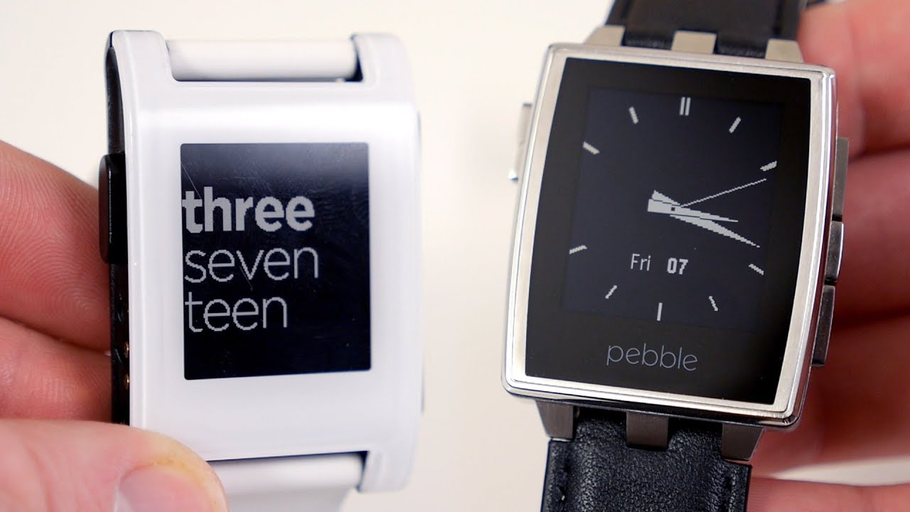 Pebble Steel vs Pebble - Full Comparison