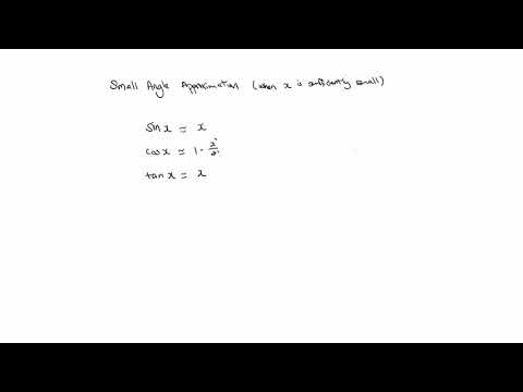 Small Angle Approximation