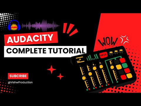 Audacity Complete Tutorial in Hindi 2024