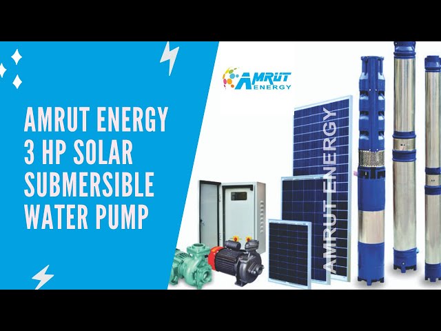 Solar Pump Kit - Solar Submesible Borewell Pump from Ahmedabad