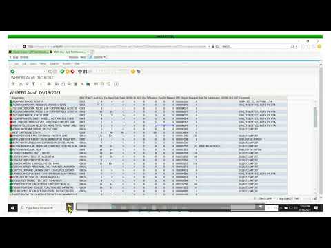 GCSS ARMY - How to view your MTOE on G-Army