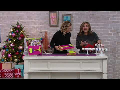 My Friendship Bracelet Maker Kit with Beads and Storage Tray on QVC
