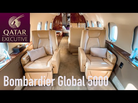 Qatar Executive Bombardier Global 5000 Flight Review | Aviation Geeks