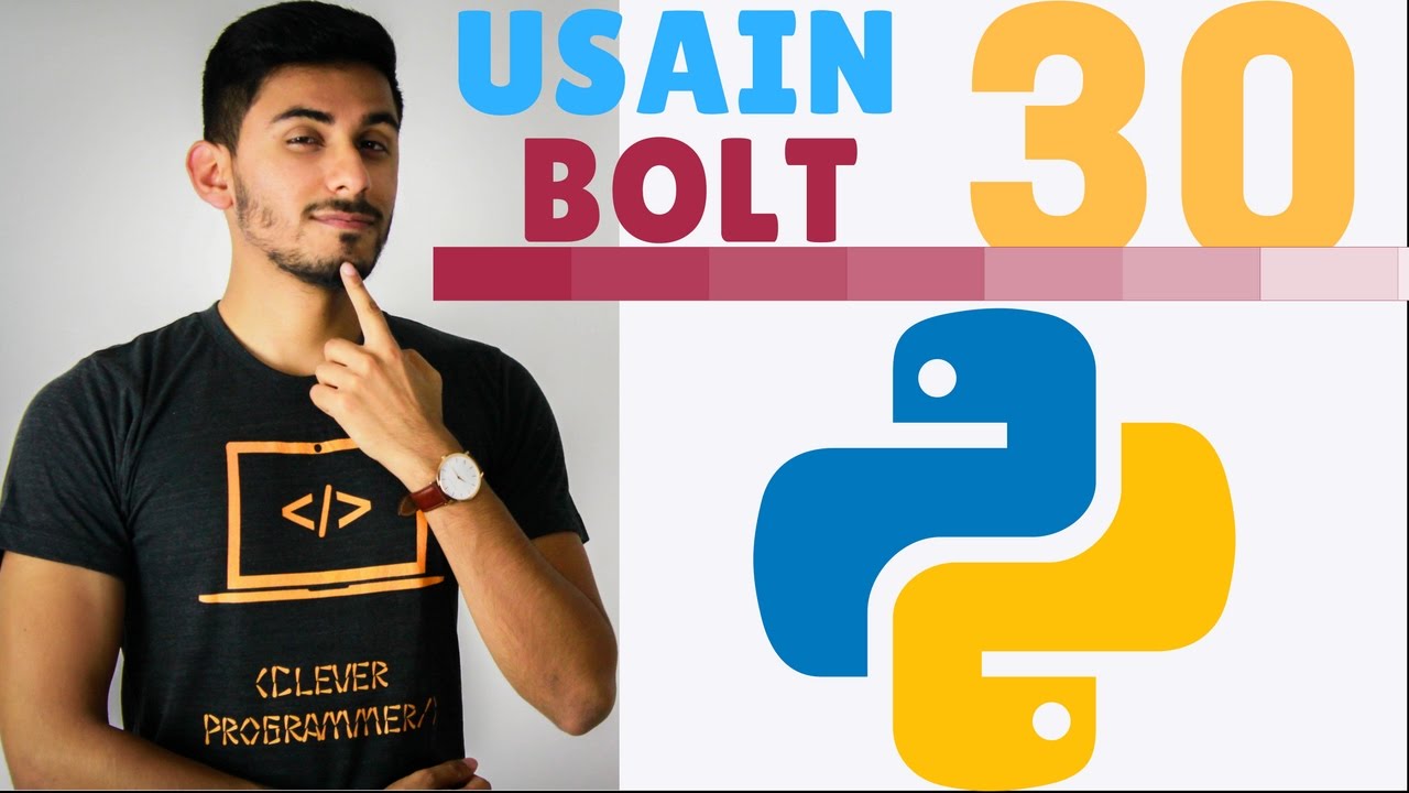 Learn Python Programming - 30 - Usain Bolt Races You and Qazi (Exercise)