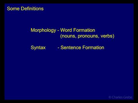 7.01 Some Definitions