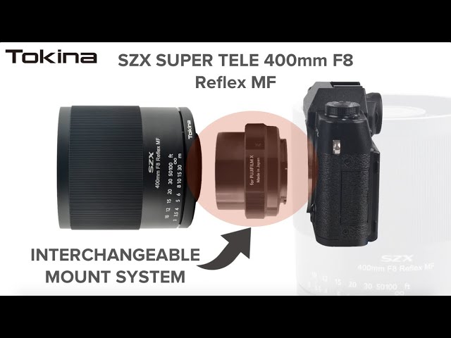 Buy - Tokina SZX 400mm f/8 Super Tele Reflex MF Lens - Canon EF-M (p/n TO1-SZX400C)