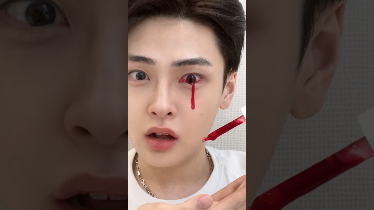 fake eye blood tutorial #part2