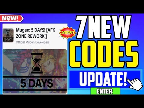 *SECRET UPDATE!* |Mugen CODES 2025 (ROBLOX Mugen)Part 1291