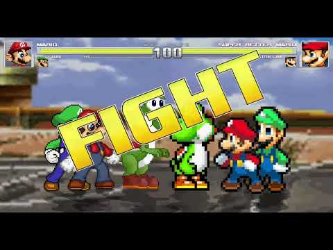 Mugen Battle Mario Bros VS Super Better Mario Bros