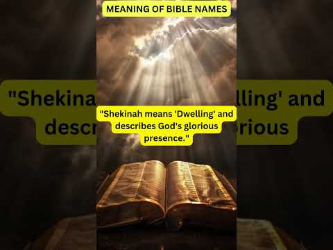 Meaning of Bible Names 15