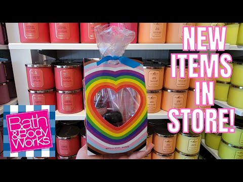 BATH & BODYWORKS | BRAND NEW ITEMS! | STORE WALK THRU! | @bathbodyworks #bathandbodyworks