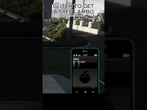 GLITCH TO GET A FREE LAMBORGHINI IN GTA ONLINE #gta #gtaonline #bug #glitch #memes #mod #money #car