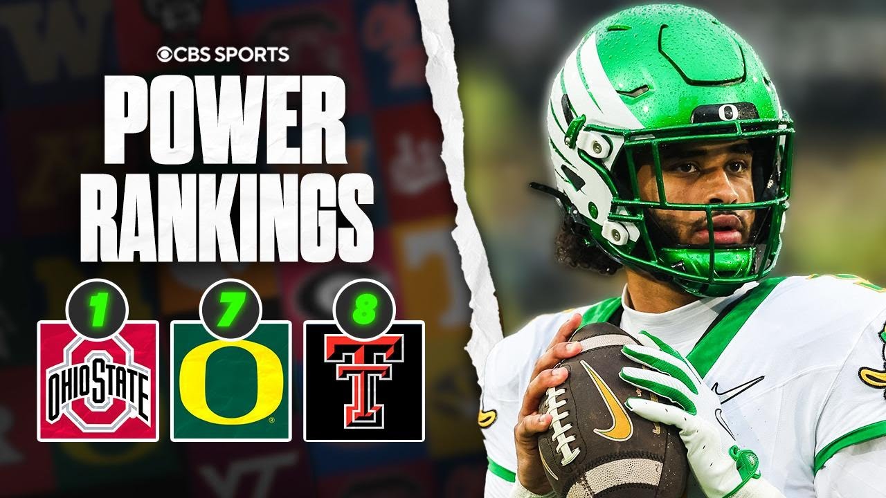 College Football Power Rankings Week 12: Ohio State reclaims No. 1 spot, Should Oregon be higher?