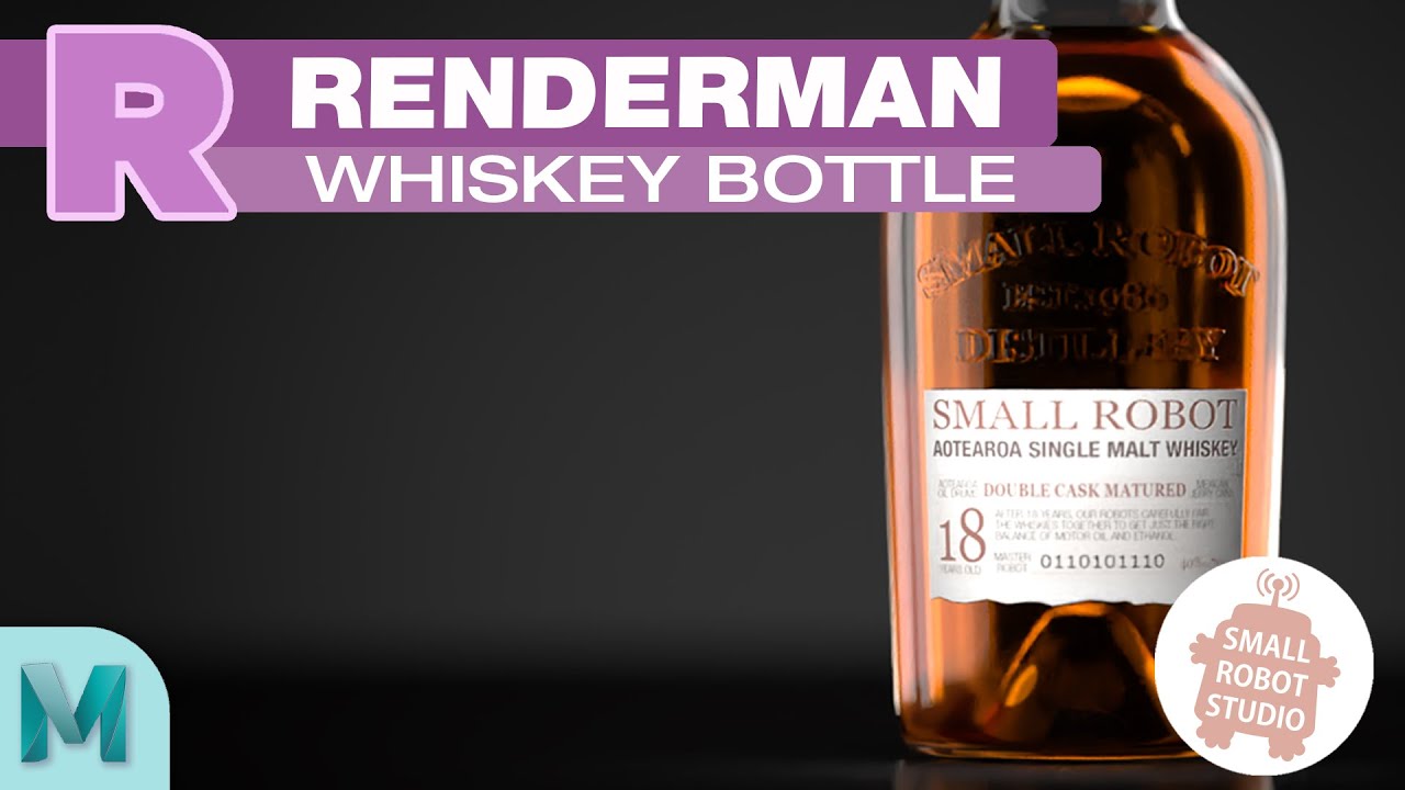 Renderman 23 PxrLayerSurface Bottle Tutorial