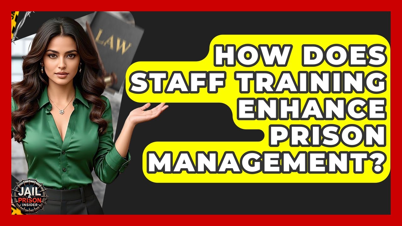 How Does Staff Training Enhance Prison Management? - Jail & Prison Insider