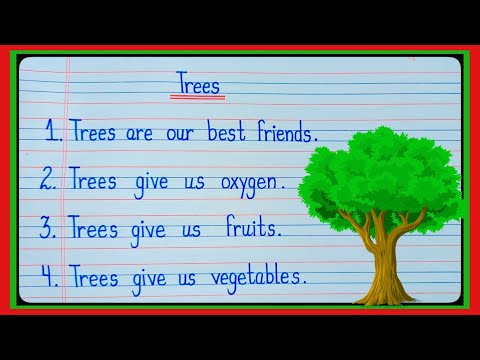 10 Lines On Trees/Essay On Trees/10 Lines Essay On Trees/Essay On Importance Of Trees/Trees Essay l