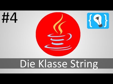 Learn Java Tutorial Deutsch German 4 24 Einschub Die Klasse String ...