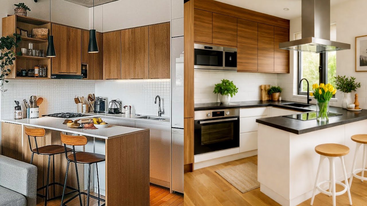 Small Kitchen Design Ideas That Look Bigger & Modern | +100 Genius Small Kitchen Ideas You Must See